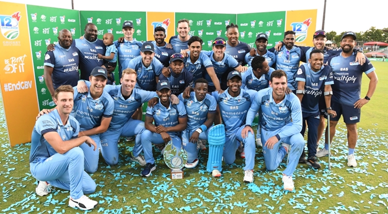 Titans: CSA T20 Challenge Champions in a 4 wicket win against Dolphins ...