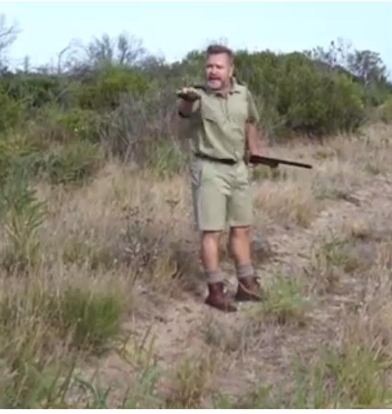 VIDEO! SA-wildbewaarder verlóór sy humeur | OFM
