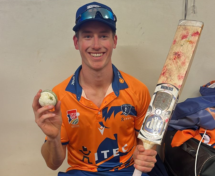 Forrester smashes ton and takes hat-trick on debut | OFM