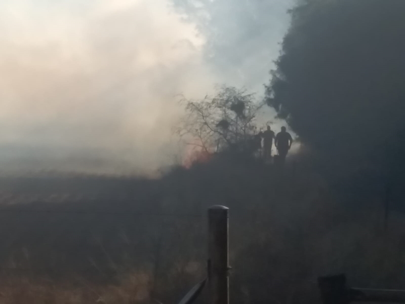 N1 #fire outside Bfn contained | OFM