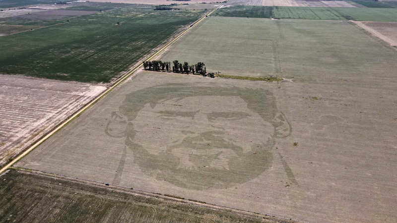 Argentine corn farm gets its own Messi 'tattoo' | OFM
