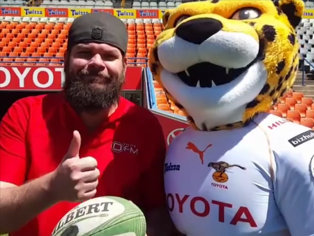 -TBB- #TheBigChallenge Duncan vs The Cheetahs Mascot | OFM
