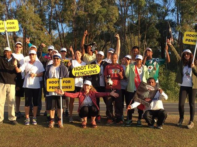 Walking for a Penguin Promise | OFM
