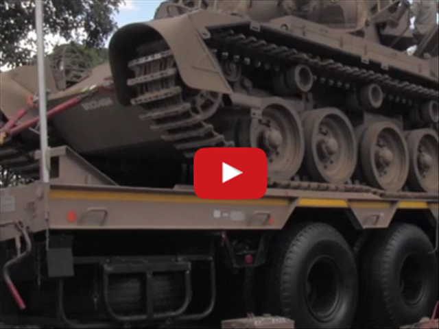 Afternon Delight: Zelda starts a SANDF tank. | OFM