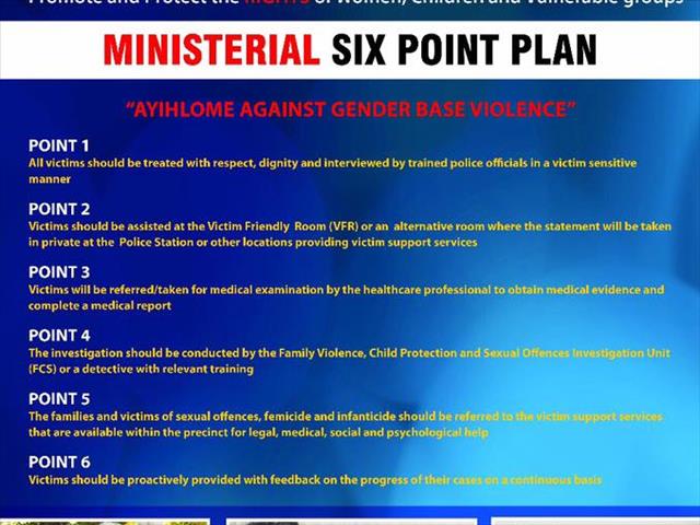 Mbalula launches gender-based violence action plan | OFM