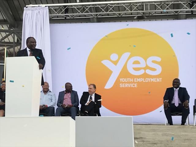Ramaphosa launches YES initiative to address youth unemployment | OFM