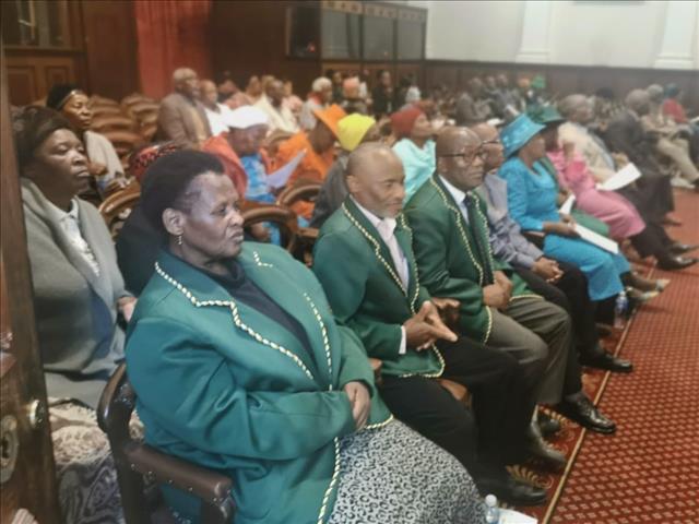 Older Persons Parliament hosted at Fourth Raadsaal | OFM