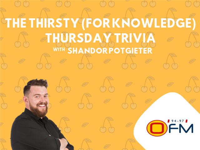 The Thirsty (for knowledge) Thursday Trivia | OFM