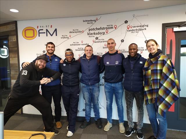 -TBB- Cheetah's players Ruan Pienaar, Dries Swanepoel, Tapiwa Mafura ...