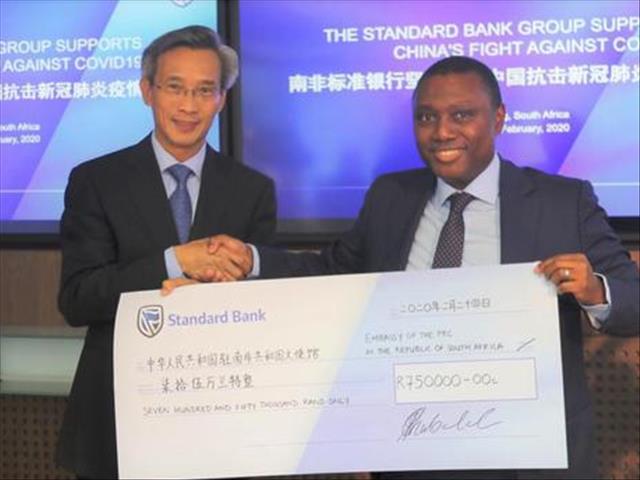 Standard Bank boosts #Coronavirus fight with donation | OFM