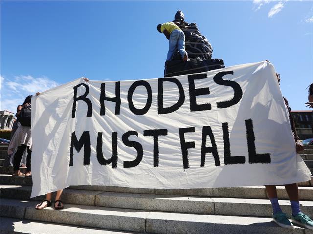 Kimberley protesters want Rhodes statue to fall | OFM