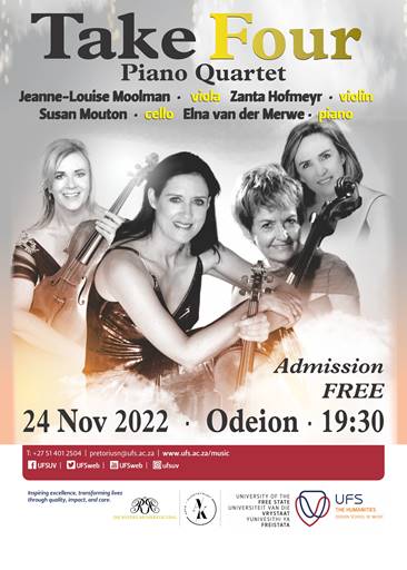 OFM Kunsteklop: Kom vier vriendskap en musiek saam met Take Four | OFM