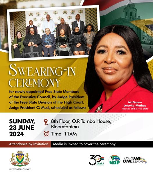 Free State Exco jumps right in after ceremony – VIDEOS | OFM