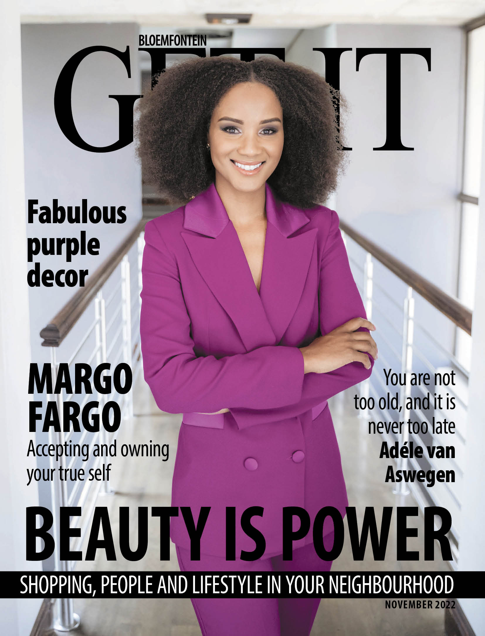 Get It Bloem Nov Issue: Beauty defined by Margo Fargo | OFM
